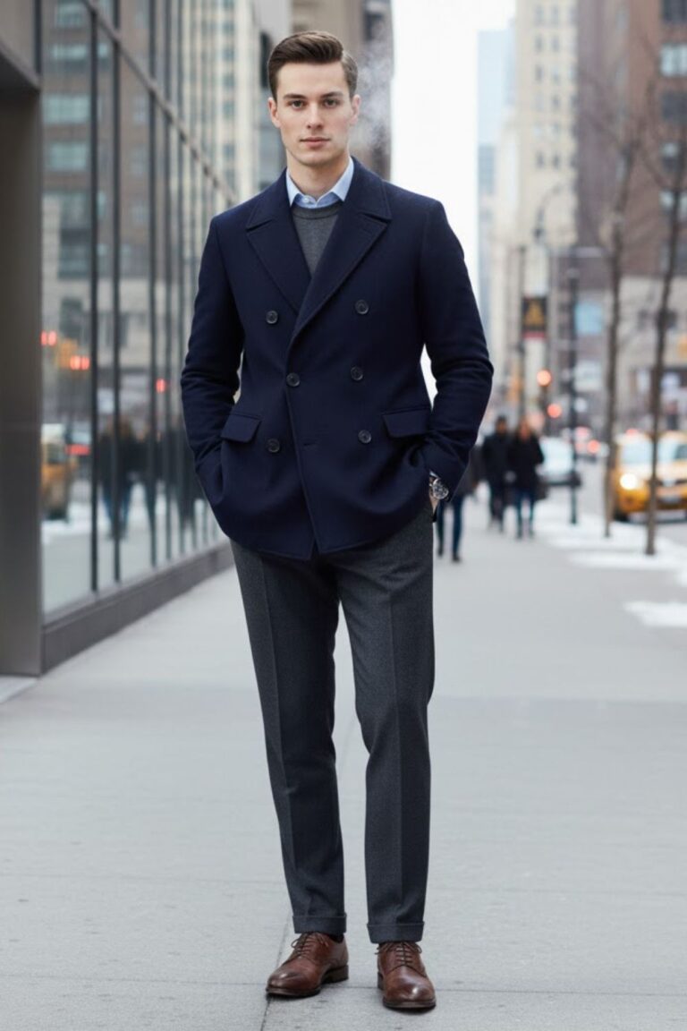 15 Business Casual Winter Outfits for Men: Stay Warm, Polished, and ...